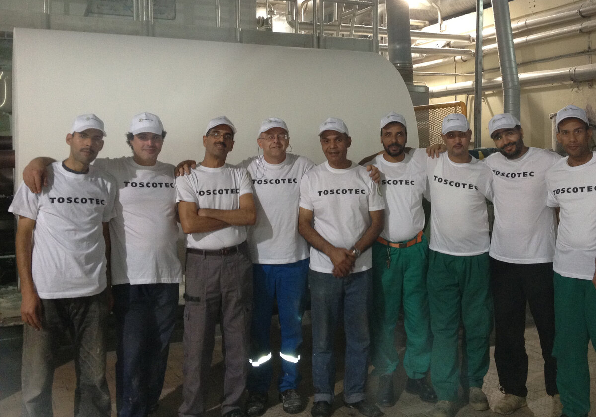 Sipat started up PM2 in Meknes, Morocco after a major rebuilding