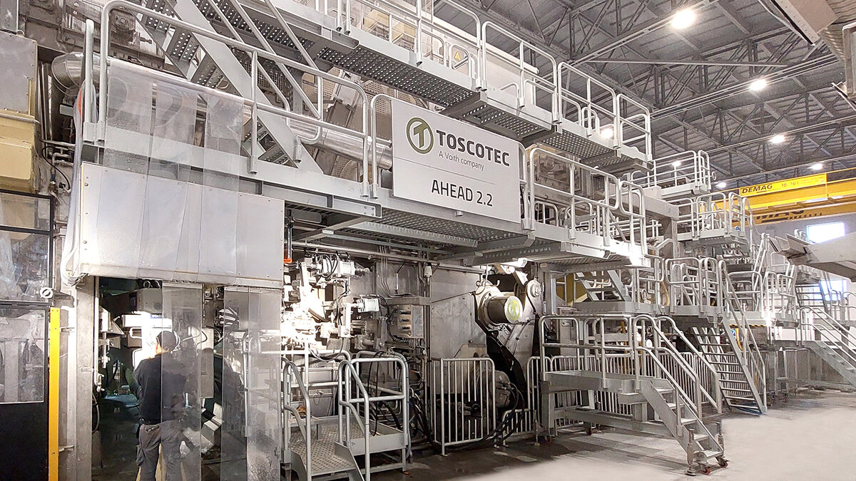 WEPA starts up new tissue line supplied by Toscotec on a turnkey basis