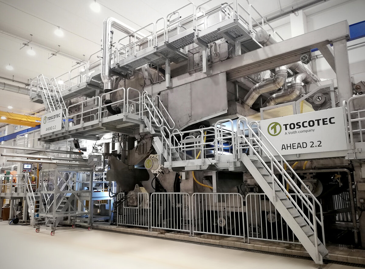 Toscotec starts up new turnkey tissue line at Cartiera Confalone in Italy.